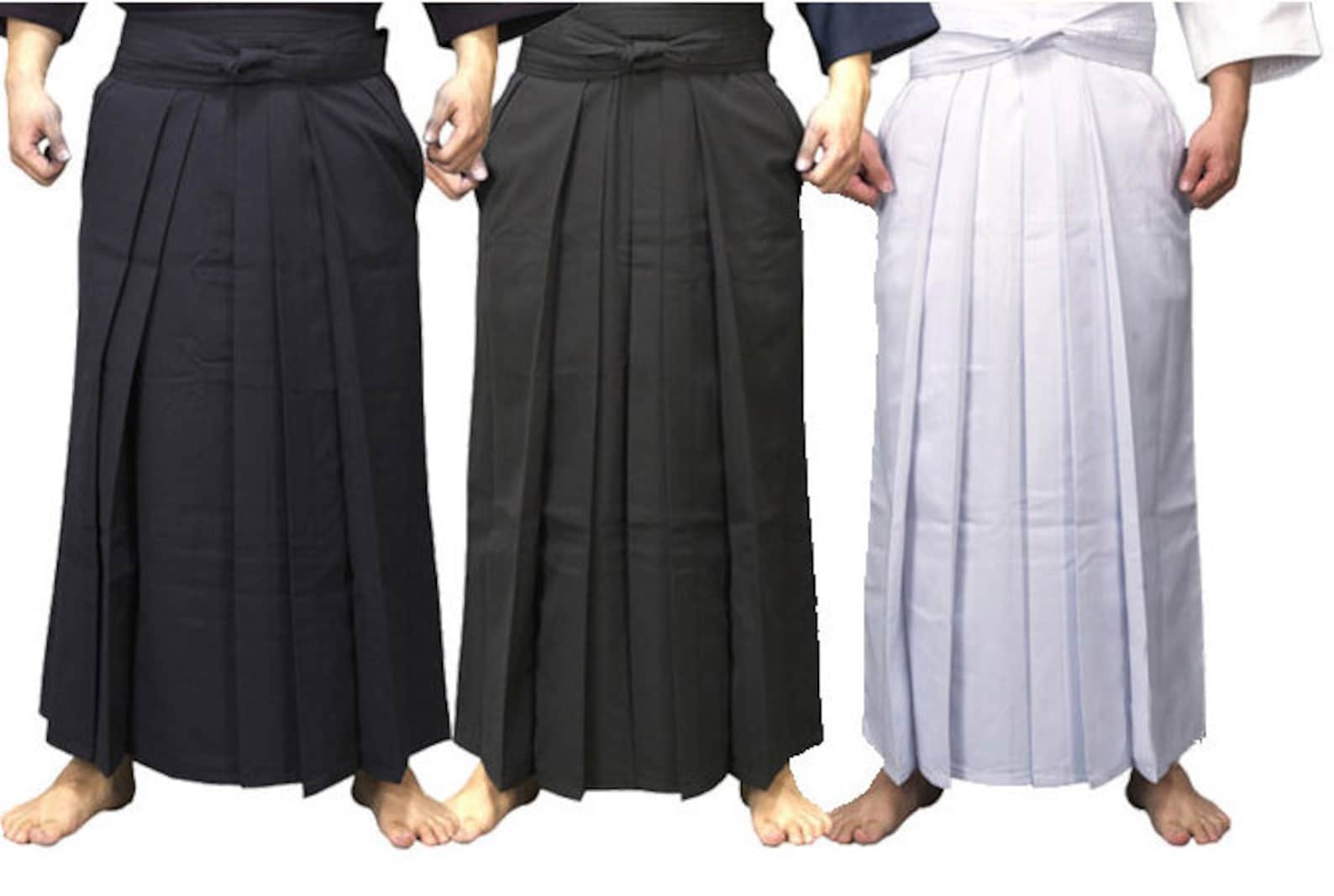 Hakama for Iaido, Kendo Practice / NEW/ Authentic Umanori Hakama for ...