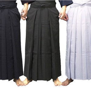 Hakama for Iaido, Kendo Practice / NEW/ Authentic Umanori Hakama for Iai Training/ 居合道/ SAMURAI ...