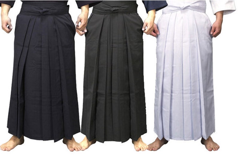 Hakama for Iaido, Kendo Practice / NEW/ Authentic Umanori Hakama for ...