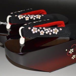Japanese Okobo Kimono Sandal/ Maiko Kimono Geta Zori/ Koppori/ Pokkuri ...