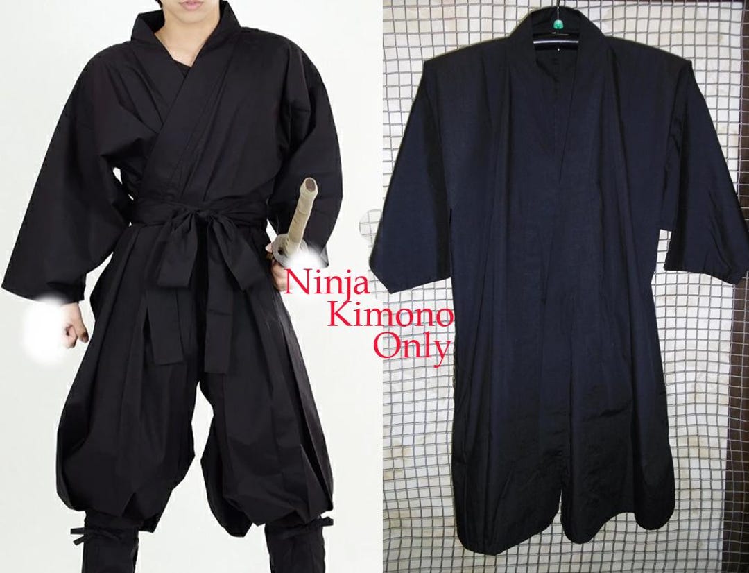 Ninja Kimono/ Kimono Haori for NINJA/ for YASUKE/ Authentic Kimono for ...