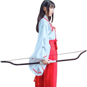 Japanese Hakama & Kimono Set / MIKO Costume/ SAMURAI Costume / Budo ...