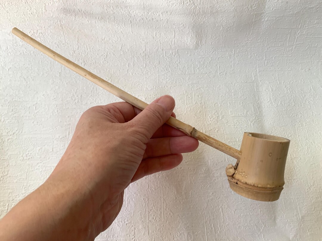 Japanese HISHAKU/ Tea Ceremony/ Temple Garden/ Shishiodoshi/ Natural ...