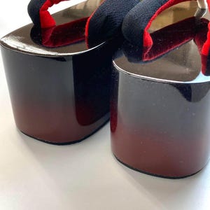 Japanese Okobo Kimono Sandal/ Maiko Kimono Geta Zori/ Koppori/ Pokkuri ...
