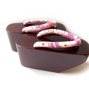 Japanese Okobo Kimono Sandal/ Maiko Kimono Geta Zori/ Koppori/ Pokkuri ...