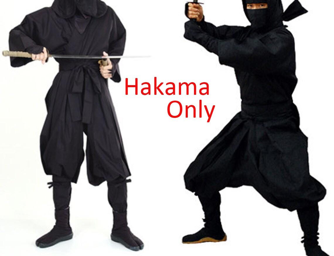 Tattsuke Bakama, Ninja Hakama/ Japanese Hakama/ for YASUKE/ Authentic ...