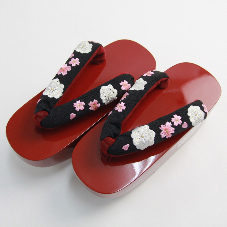 Japanese Okobo Kimono Sandal/ Maiko Kimono Geta Zori/ Koppori/ Pokkuri ...
