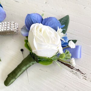 Corsage and Boutonniere Set, Wrist Corsage and Boutonniere Set for ...
