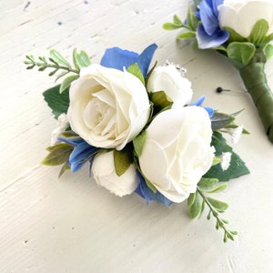 Corsage and Boutonniere Set, Wrist Corsage and Boutonniere Set for ...