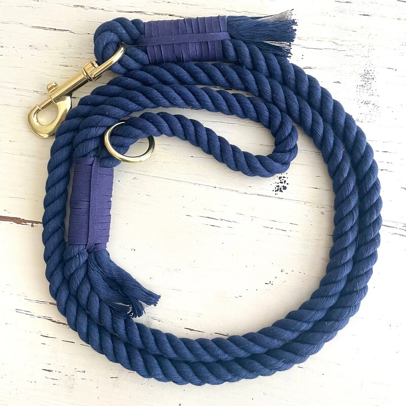 Rope Dog Collar - Etsy