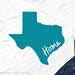Texas Home SVG File, Home State SVG File, Texas SVG Cut File, Svg Files ...