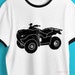4 Wheeler SVG File | Four Wheeler SVG Cut File | ATV Svg File | Mudding ...