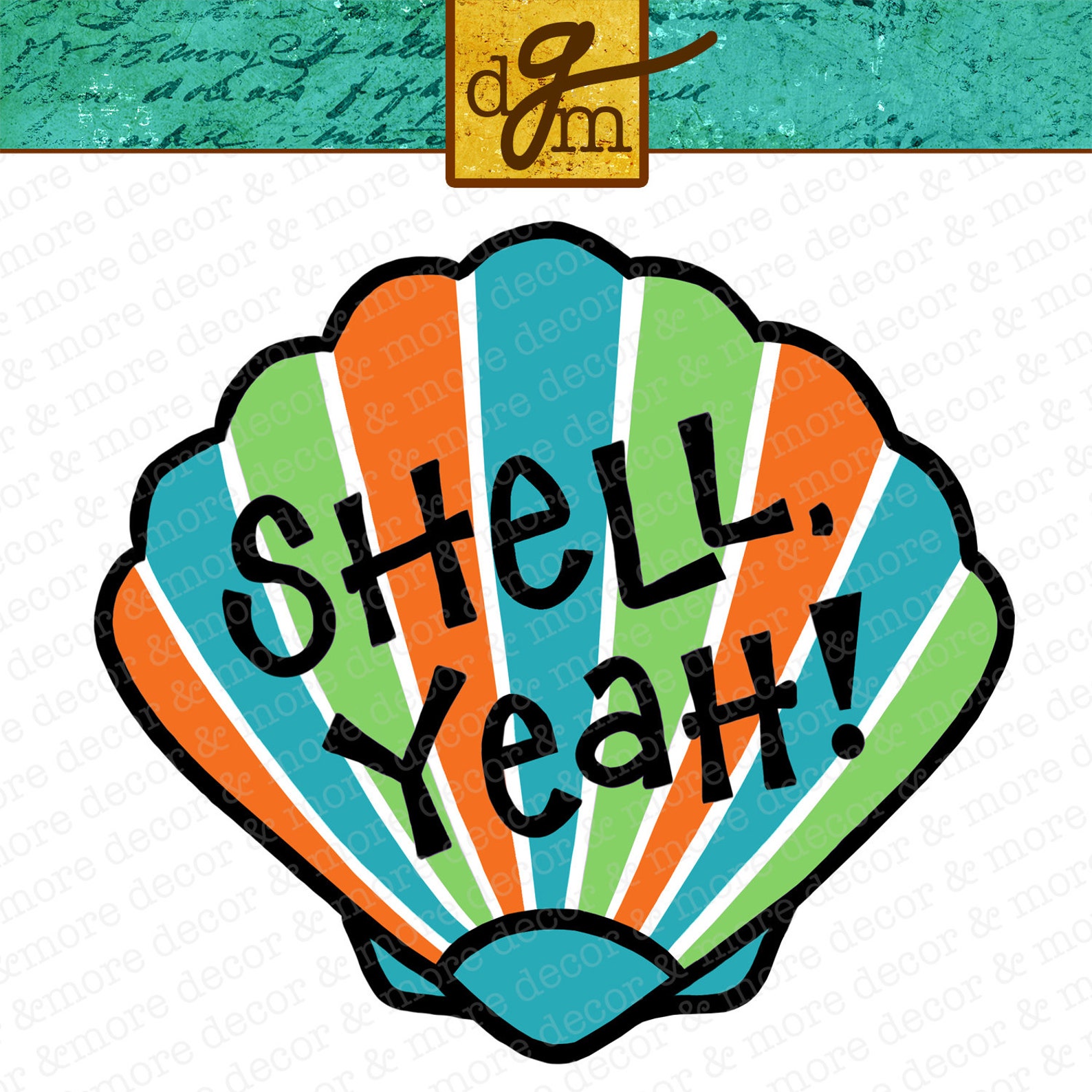 Funny Beach Saying SVG File Shell Yeah Beach SVG Vinyl Beach - Etsy