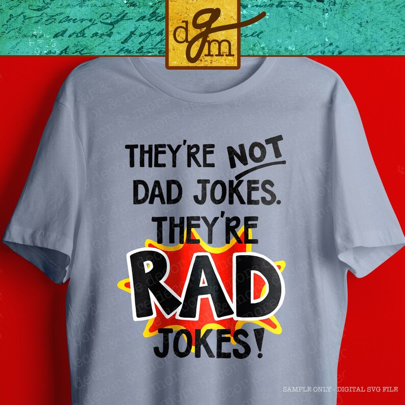 Funny Dad Shirt SVG File Father's Day Dad Jokes SVG File - Etsy