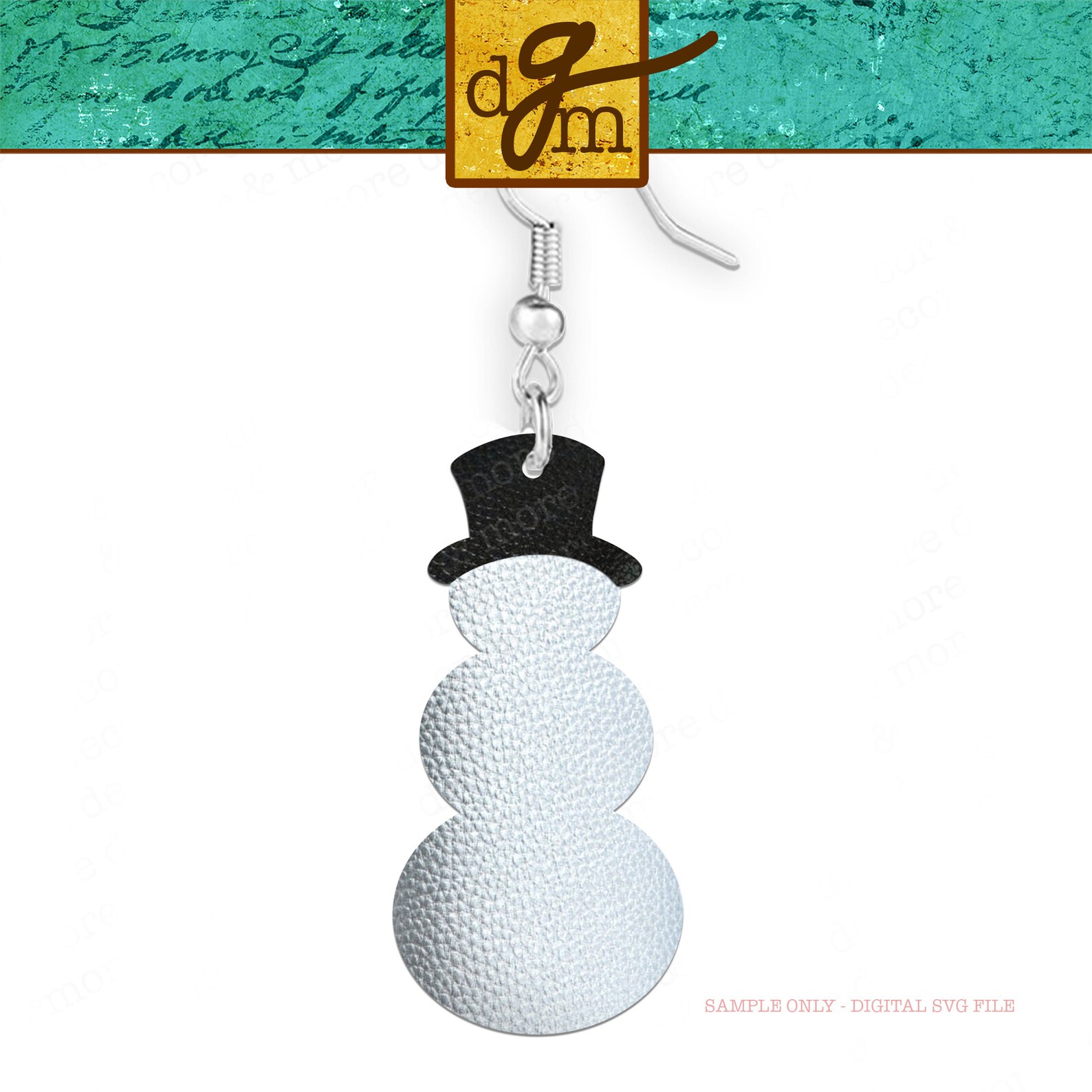Christmas Earring SVG Bundle, Christmas Earring Templates for Cricut ...