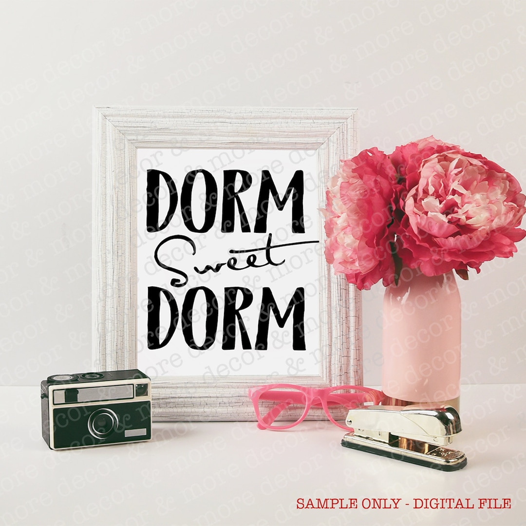 DORM SVG FILE. Dorm Decor. Svg for Dorm Sign. Cute Svg File for ...