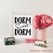 DORM SVG FILE. Dorm Decor. Svg for Dorm Sign. Cute Svg File for ...