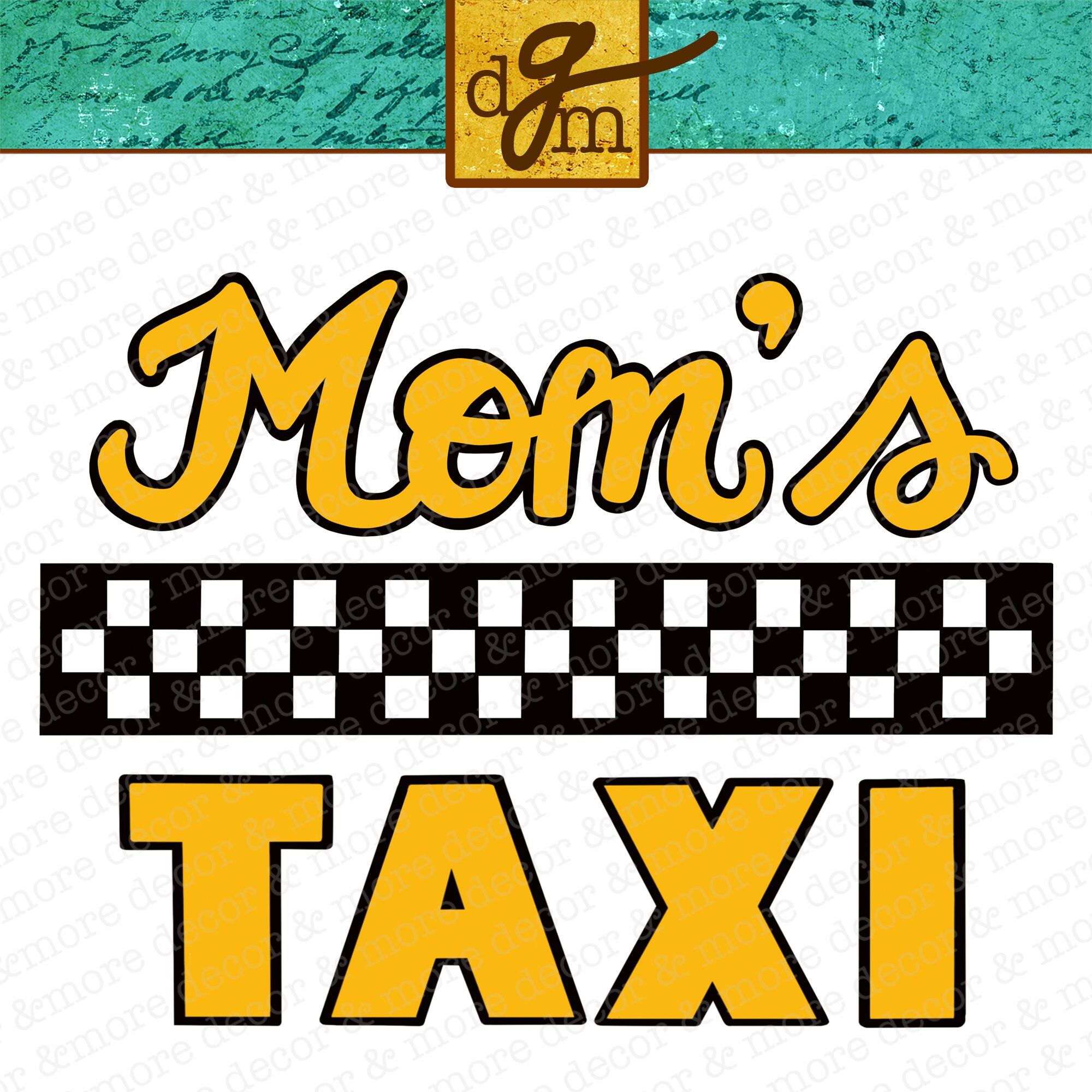 Mom Car Decal SVG, Funny Mom Keychain SVG, Mom's Taxi SVG, Mom Life Car ...