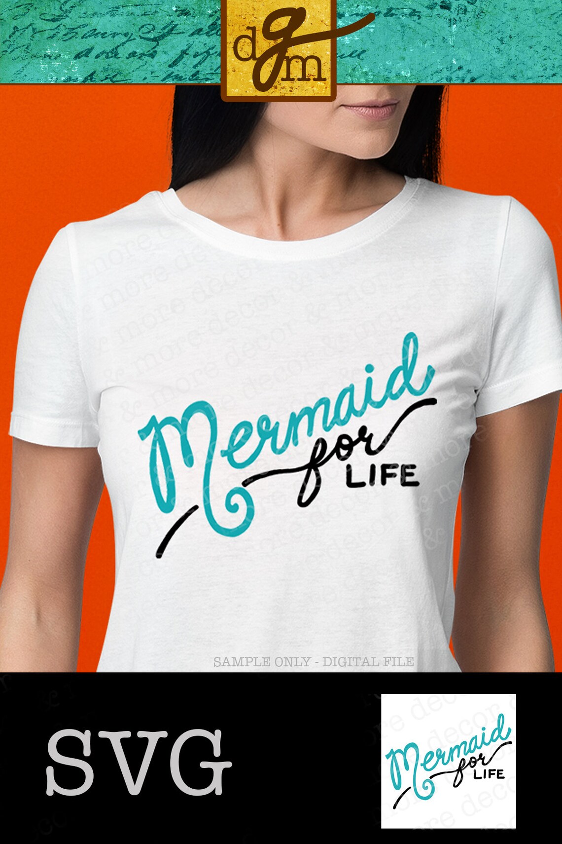 Mermaid Saying SVG File, Mermaid SVG Files for Cricut, Mermaid Shirt ...