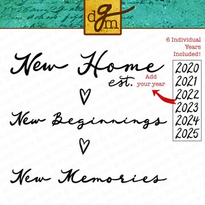 New Home SVG File, New Home Sign SVG, First Home SVG, Housewarming Gift ...