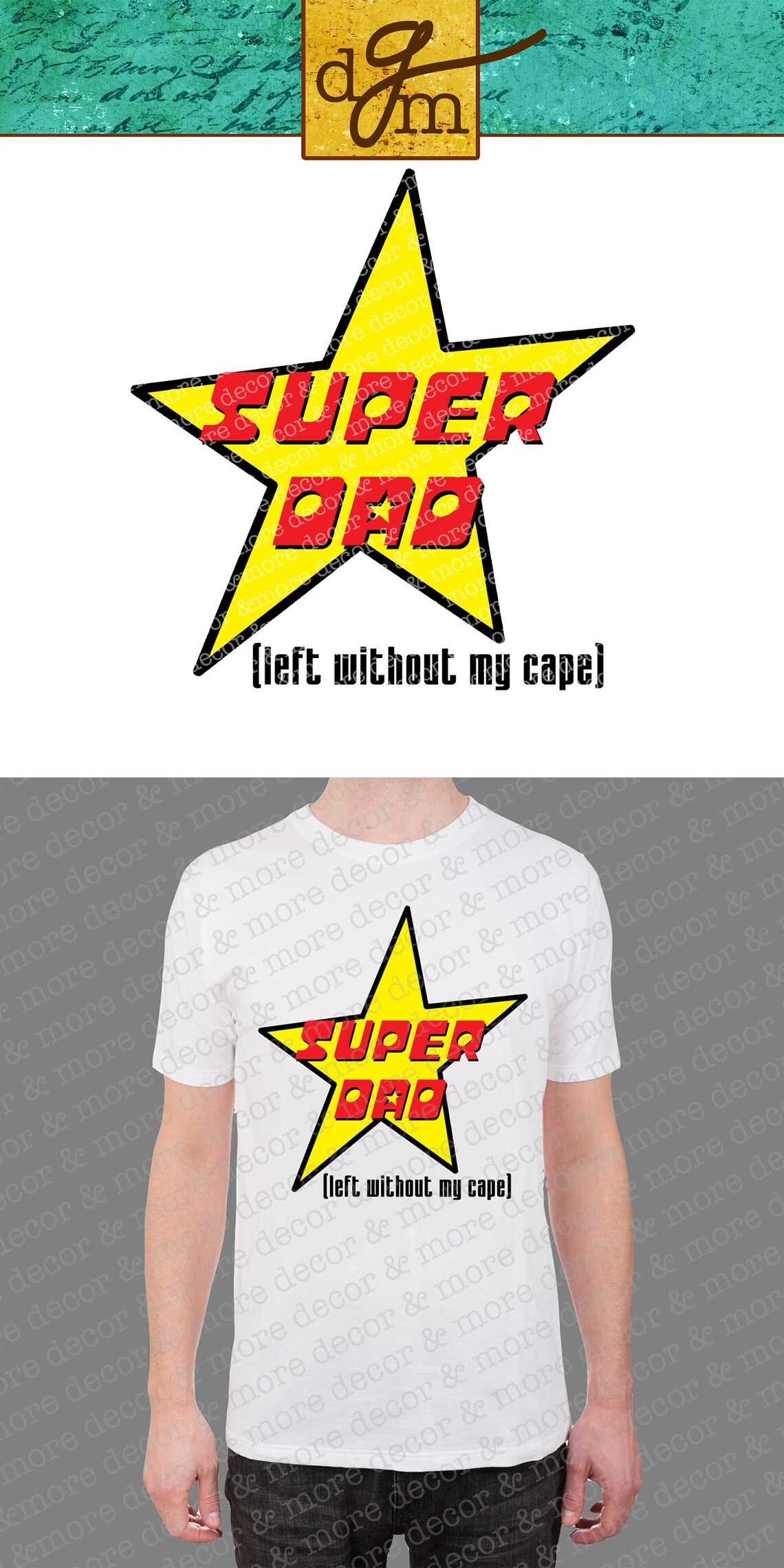 DAD SVG. FATHER'S Day Svg File. Super Dad Svg. Funny Dad - Etsy
