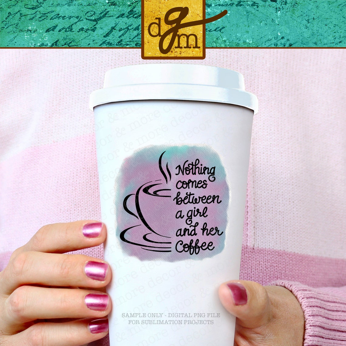 Coffee Sublimation Design | Coffee Mug Sublimation Download | Kitchen ...