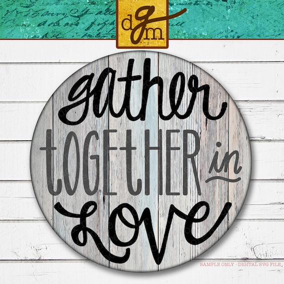 Round SVG File Saying - Etsy