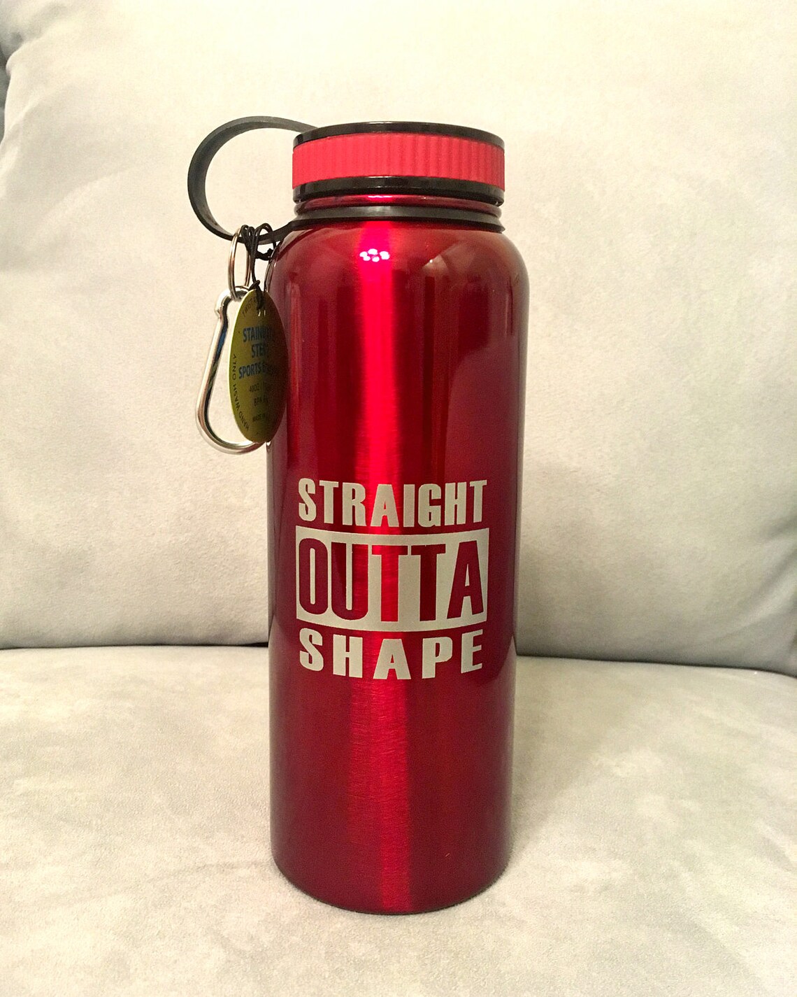 Straight Outta Shape Water Bottle SVG, SVG File for Water Bottle, Yeti ...