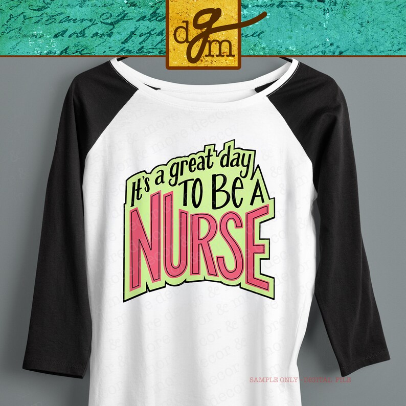 Cute Nurse SVG File Nurse Shirt SVG Nurse Sublimation - Etsy