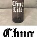 Chug Life Water Bottle SVG File, Funny Water Bottle Decal, Vinyl Water ...