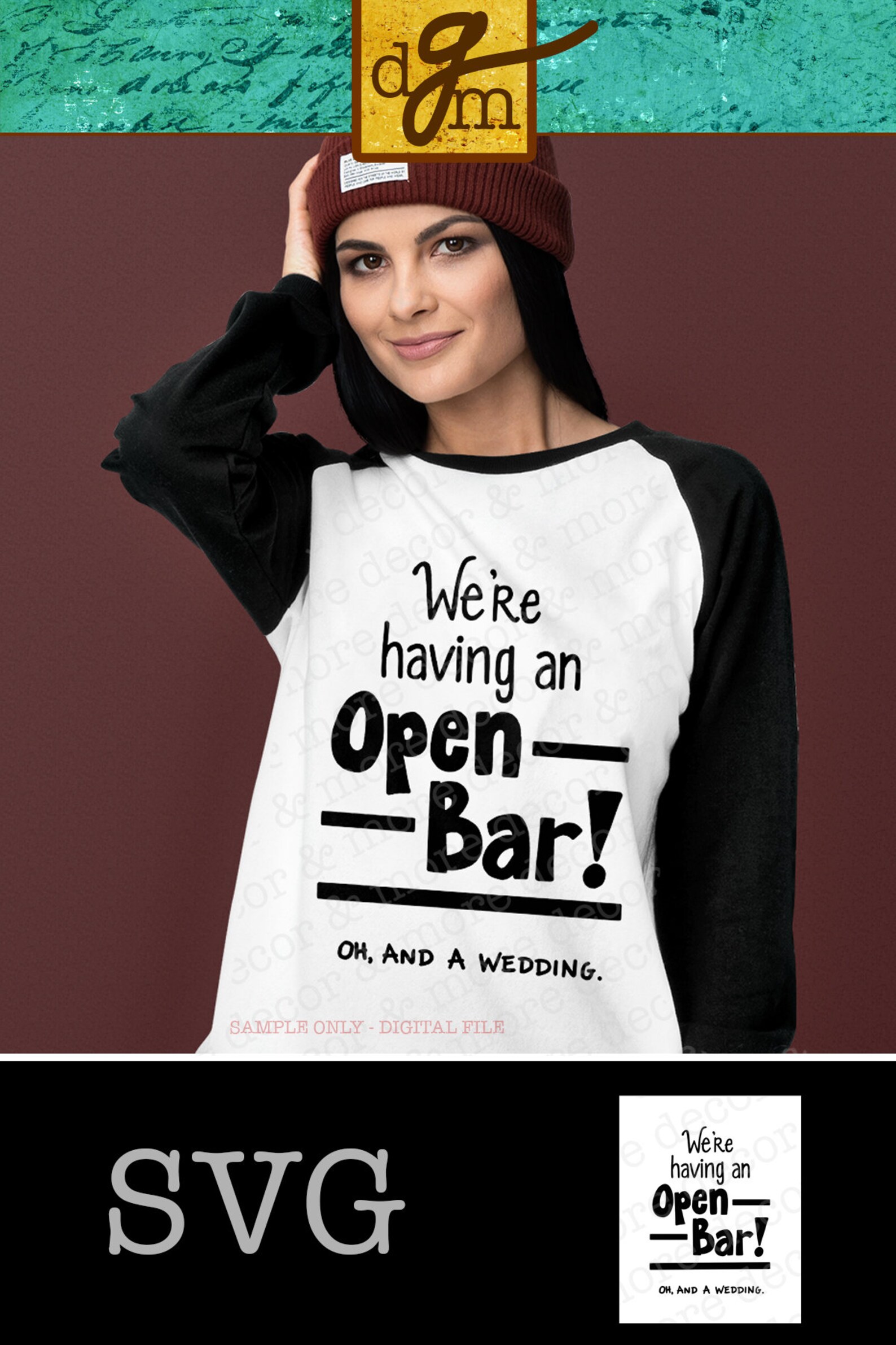 Funny Wedding Quote SVG File Engagement Party SVG Save the - Etsy