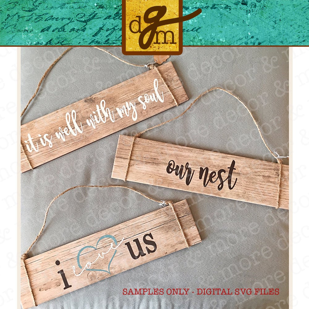 SVG FILE BUNDLE Sign Svg Files Svg Files for Cricut Svg | Etsy