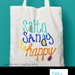 Salty Sandy Happy Beach SVG File Beach SVG File Beach - Etsy