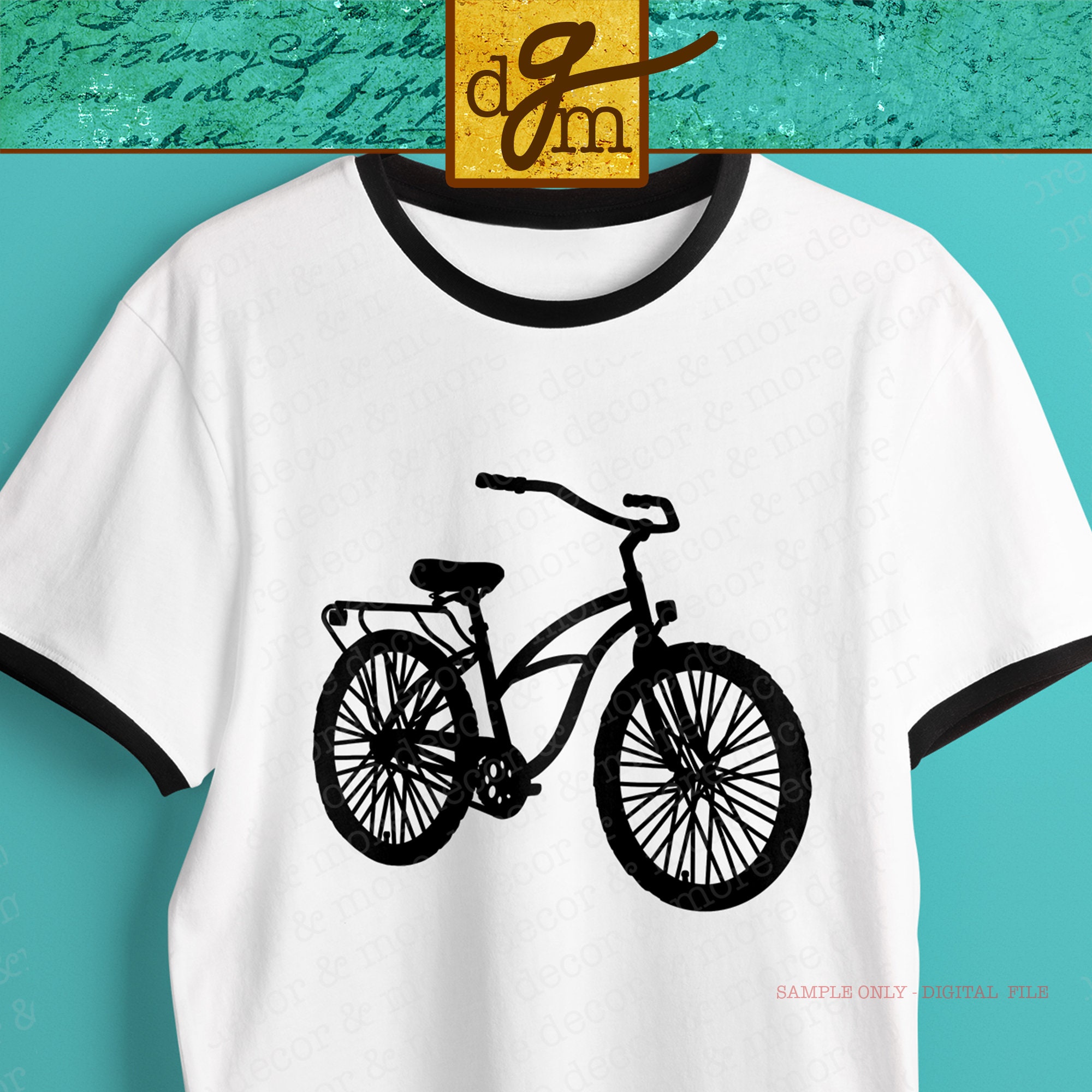 Bicycle Silhouette SVG Bicycle Cut File for Cricut Cyclist - Etsy