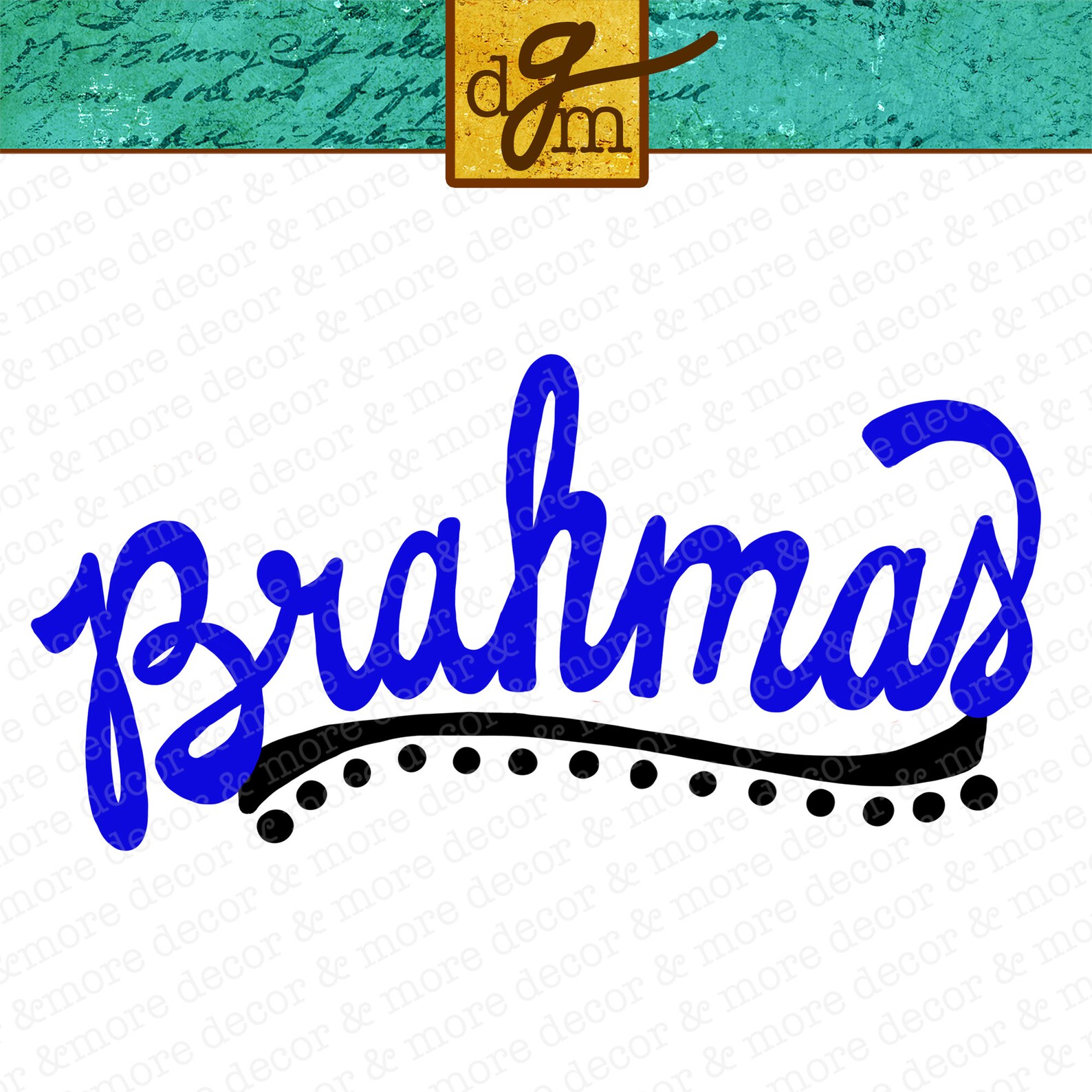 Brahmas SVG, Script Brahmas Decal SVG Cut File, Brahmas Spirit Shirt ...