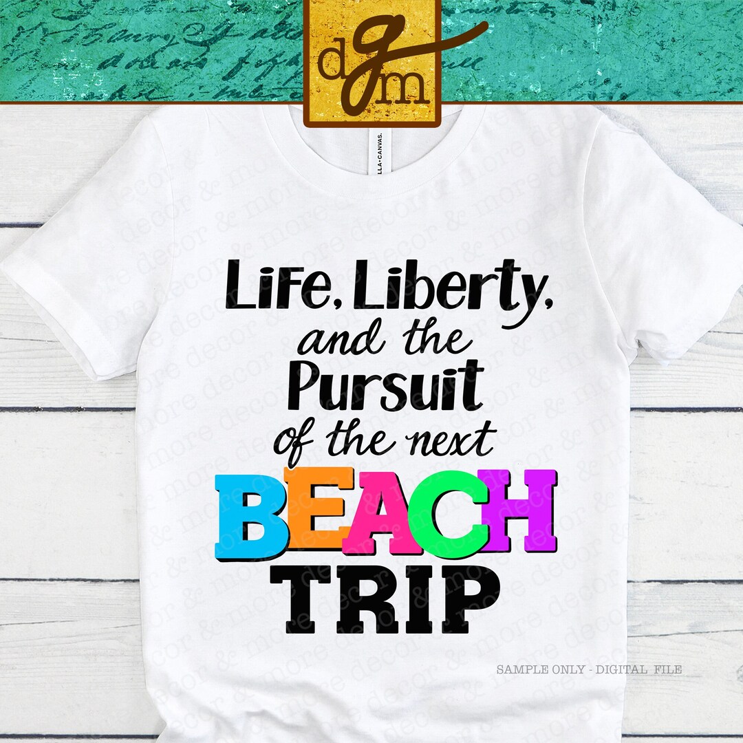 BEACH SVG FILE, Bright Beach Svg, Colorful Beach Svg, Cute Beach Trip ...