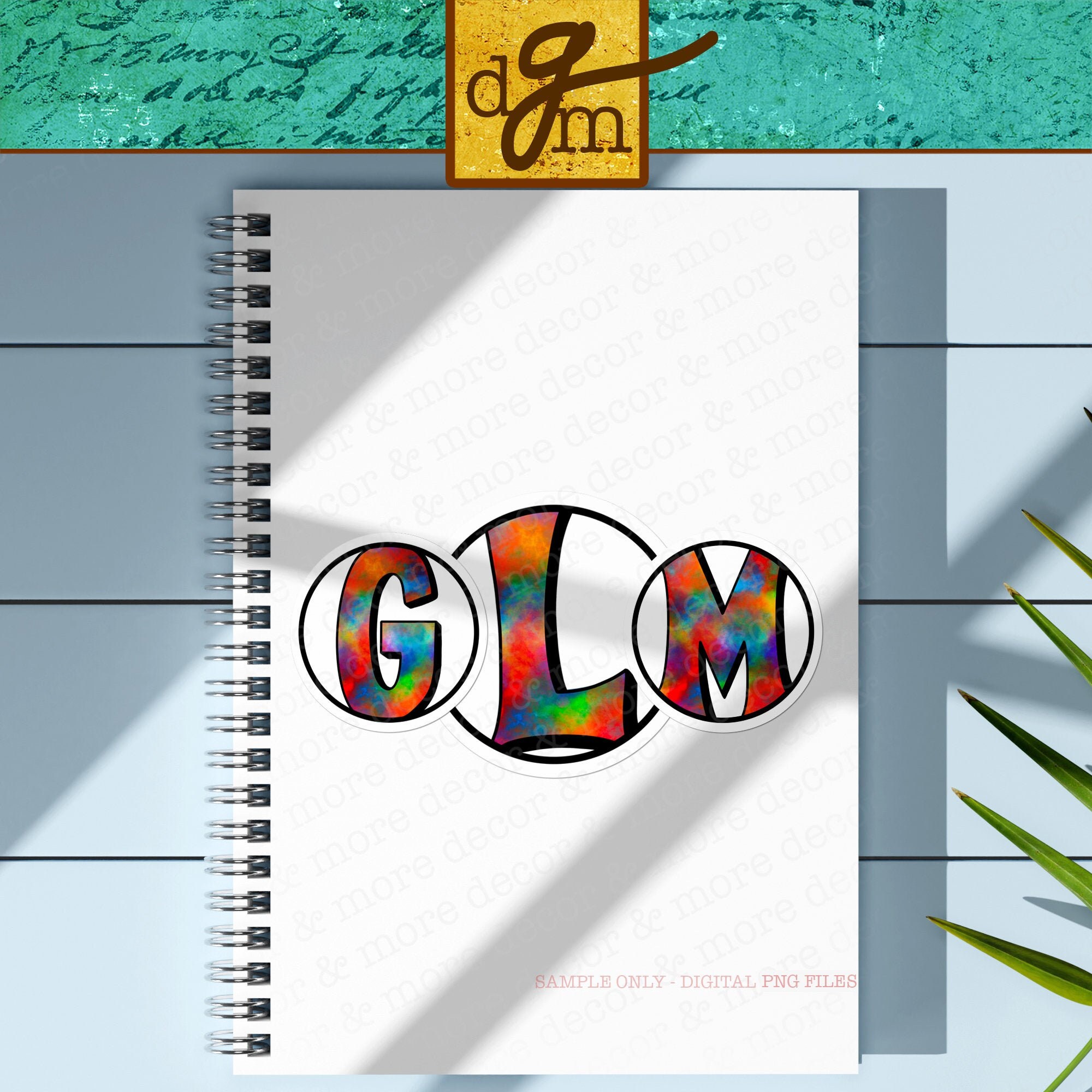 Printable PNG Sticker Alphabet Printable Planner Stickers - Etsy