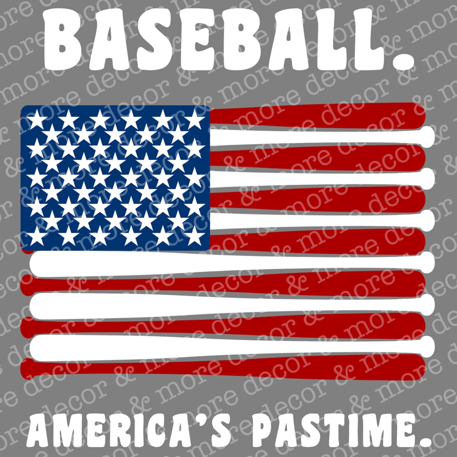 America's Pastime Baseball SVG File Patriotic SVG File | Etsy