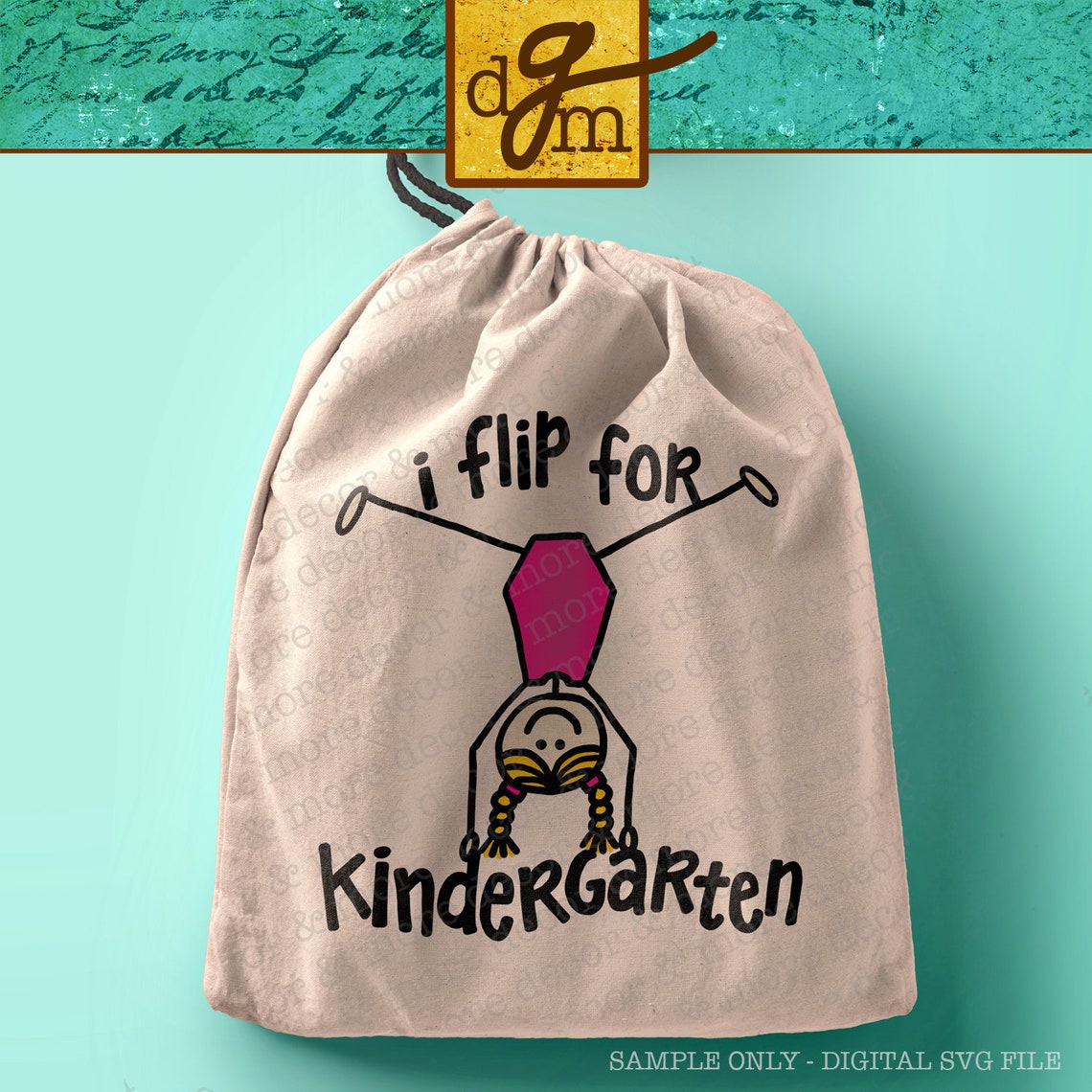 SVG Kindergarten SVG File Back to School First Day of | Etsy