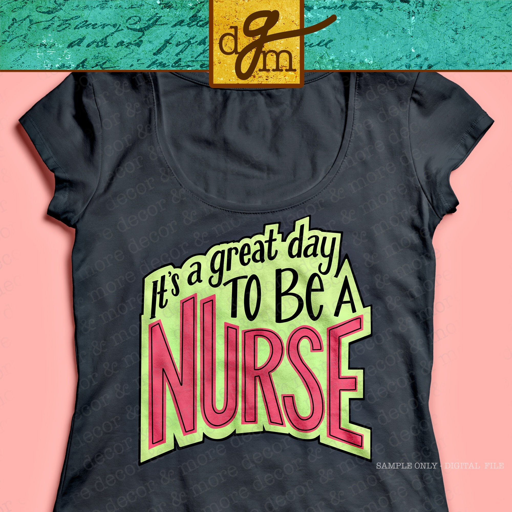 Cute Nurse SVG File Nurse Shirt SVG Nurse Sublimation - Etsy