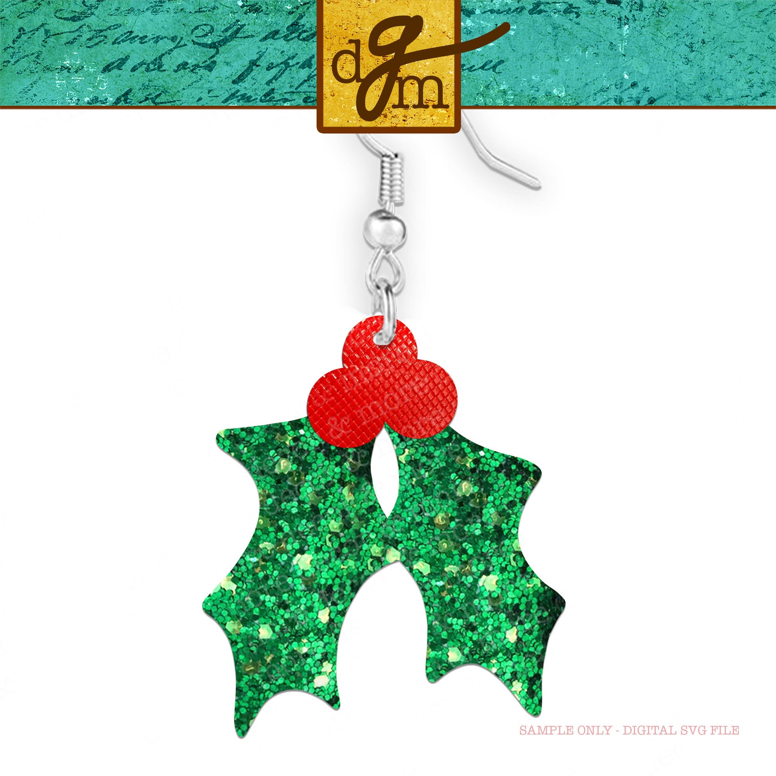Christmas Earring SVG Bundle, Christmas Earring Templates for Cricut ...