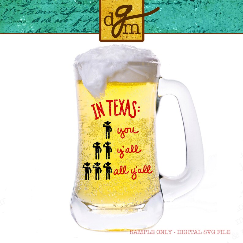 SVG Texas Funny Funny Texas SVG File You Y'all All - Etsy