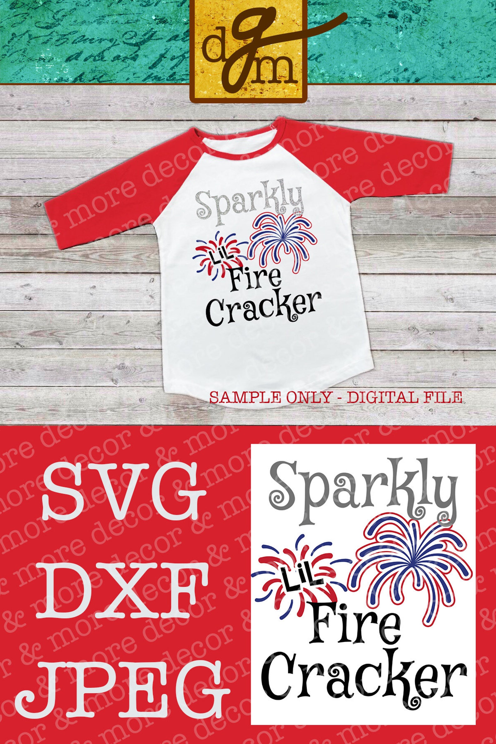 Fourth of July SVG File 4th of July SVG Fireworks SVG File - Etsy