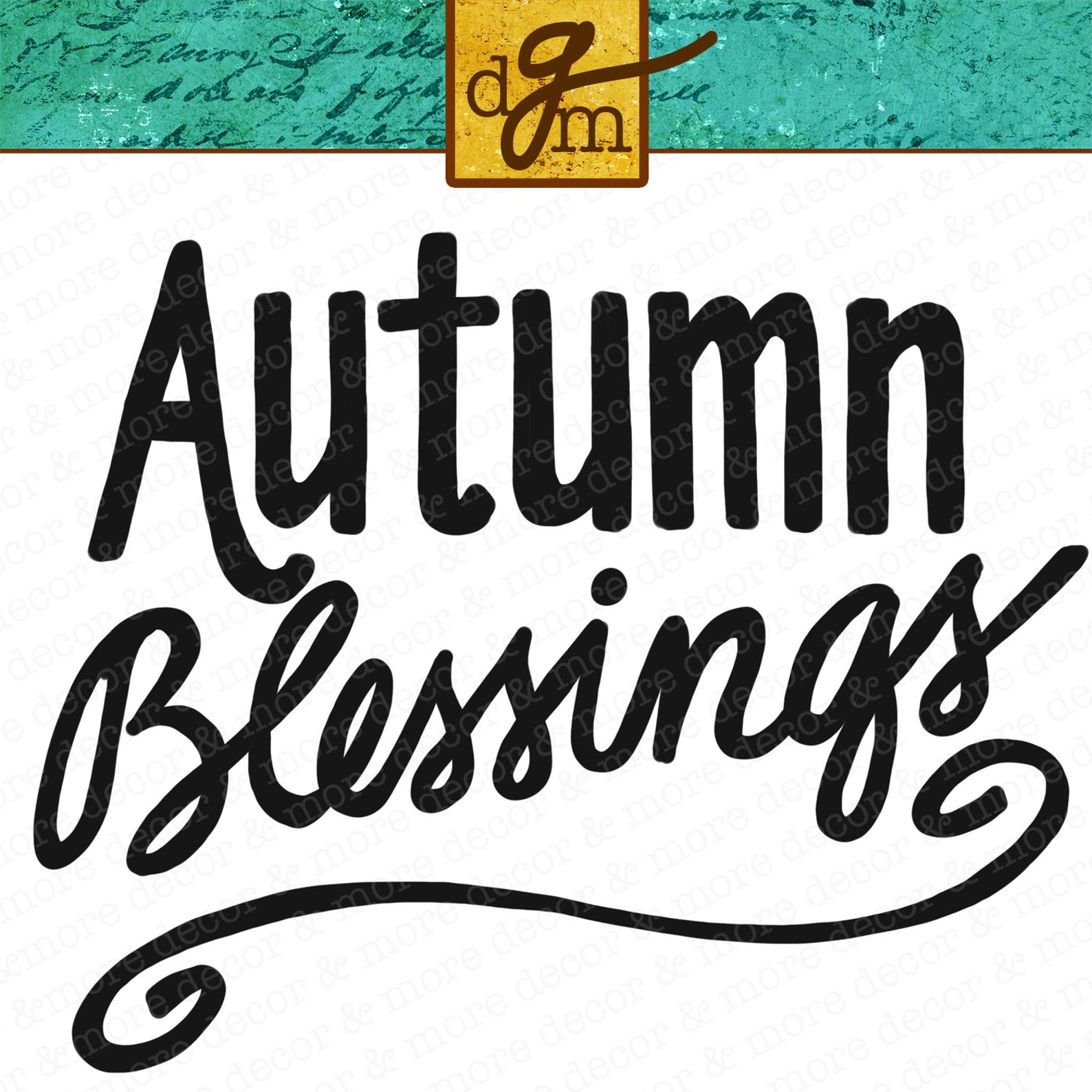 Autumn Blessings SVG File, Fall SVG File, Thanksgiving SVG, Fall Sign ...