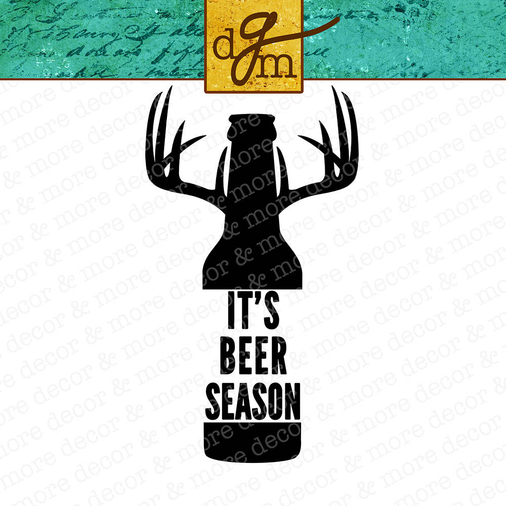 Beer Season SVG File Beer SVG File Deer Season SVG File - Etsy Canada