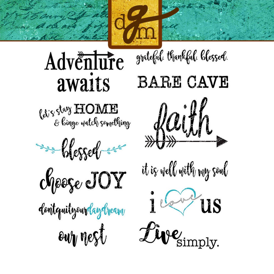 SVG FILE BUNDLE, Sign Svg Files, Svg Files for Cricut, Svg Sayings ...