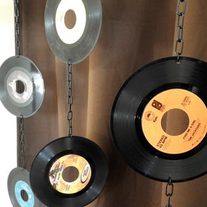 Vinyl Record Curtain / Wall Hanging - Etsy