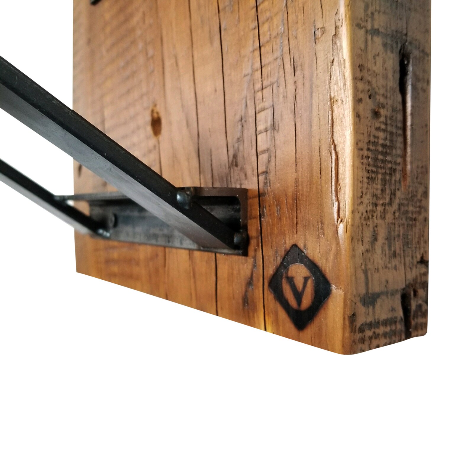 Modern Farmhouse Wine Rack Handmade From Reclaimed Wood and - Etsy