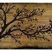 Tree Branch Art on Distressed Sold Wood Boards 49 X 25 Nature, Trees ...