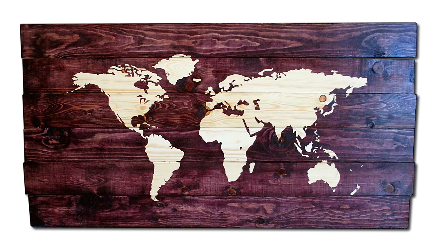 Push Pin World Map Contemporary Wall Art Original Art Work - Etsy